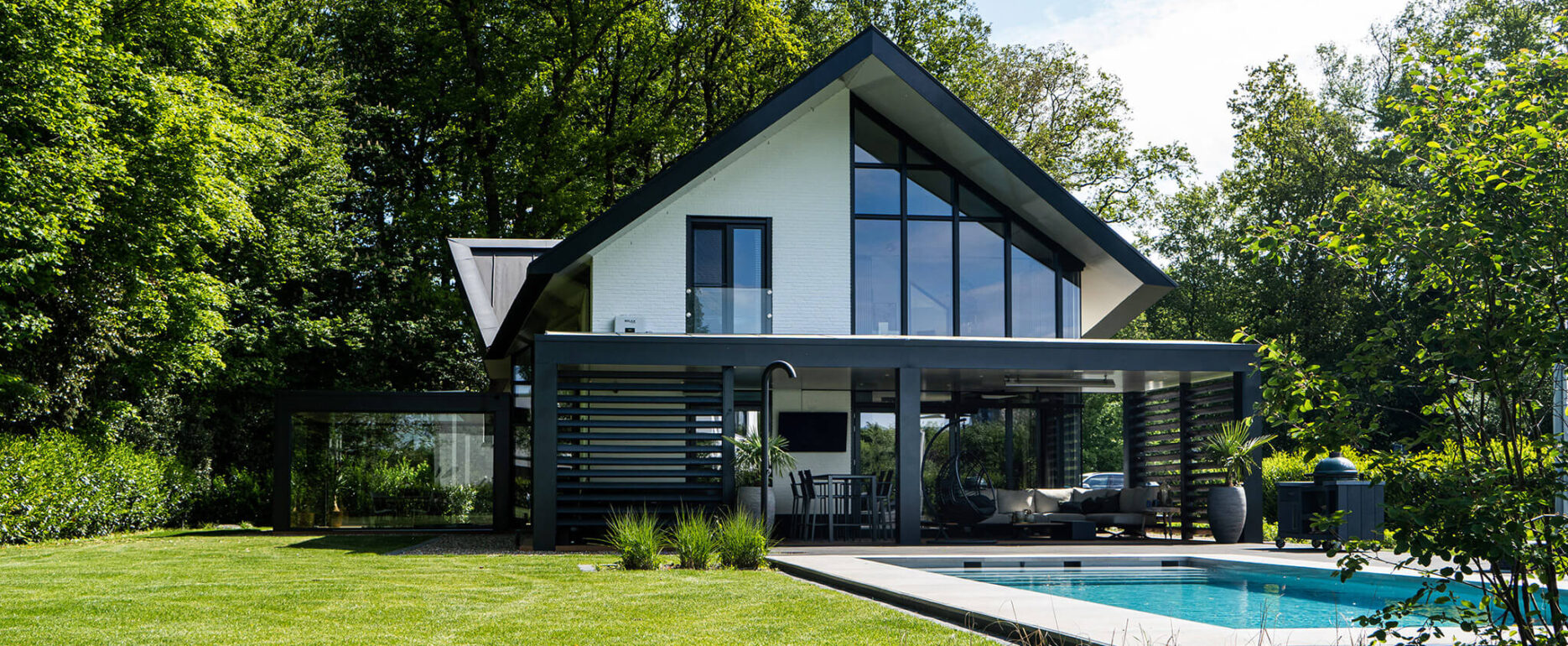 Inspiratie - Tuinoverkapping Twente - Douglas overkapping