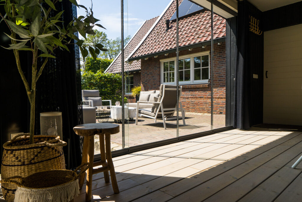 Royale tuinkamer in Haaksbergen - Tuinoverkapping Twente